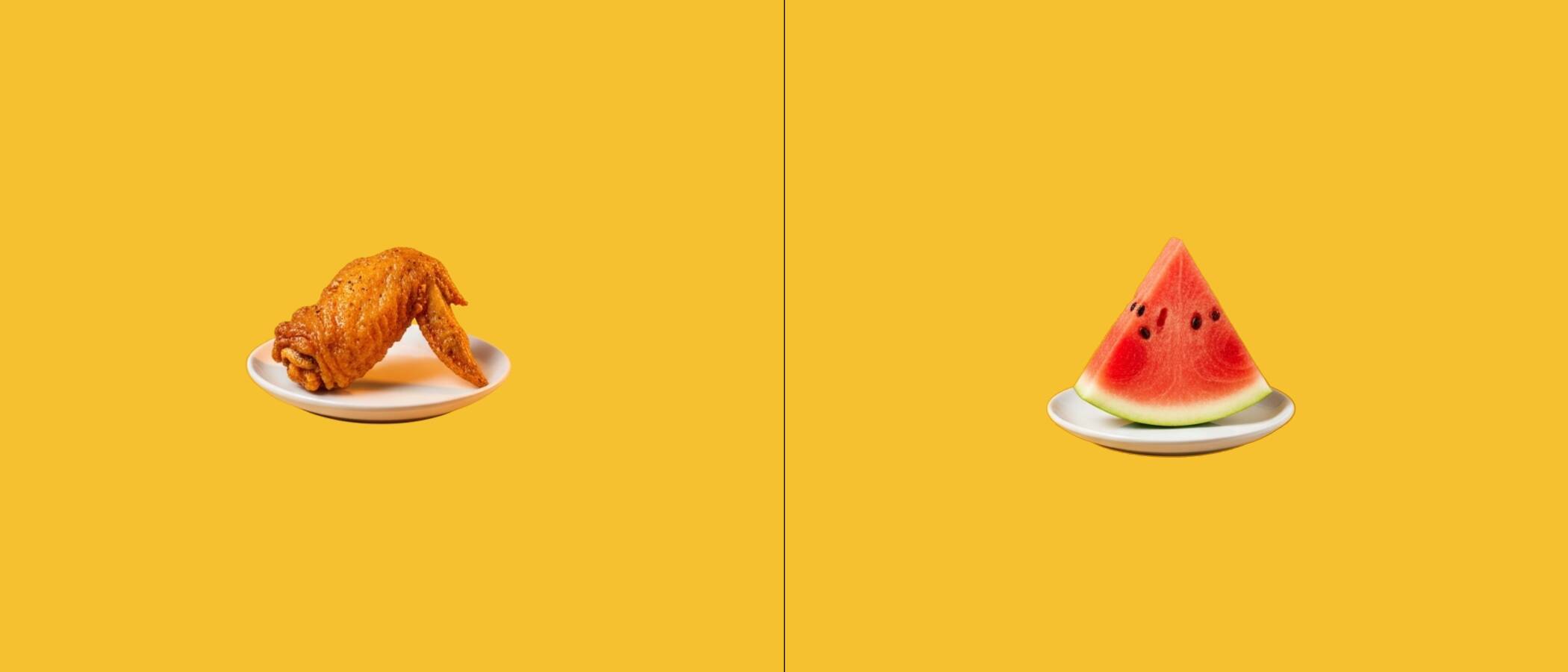 kfc and watermelon - elasticStage